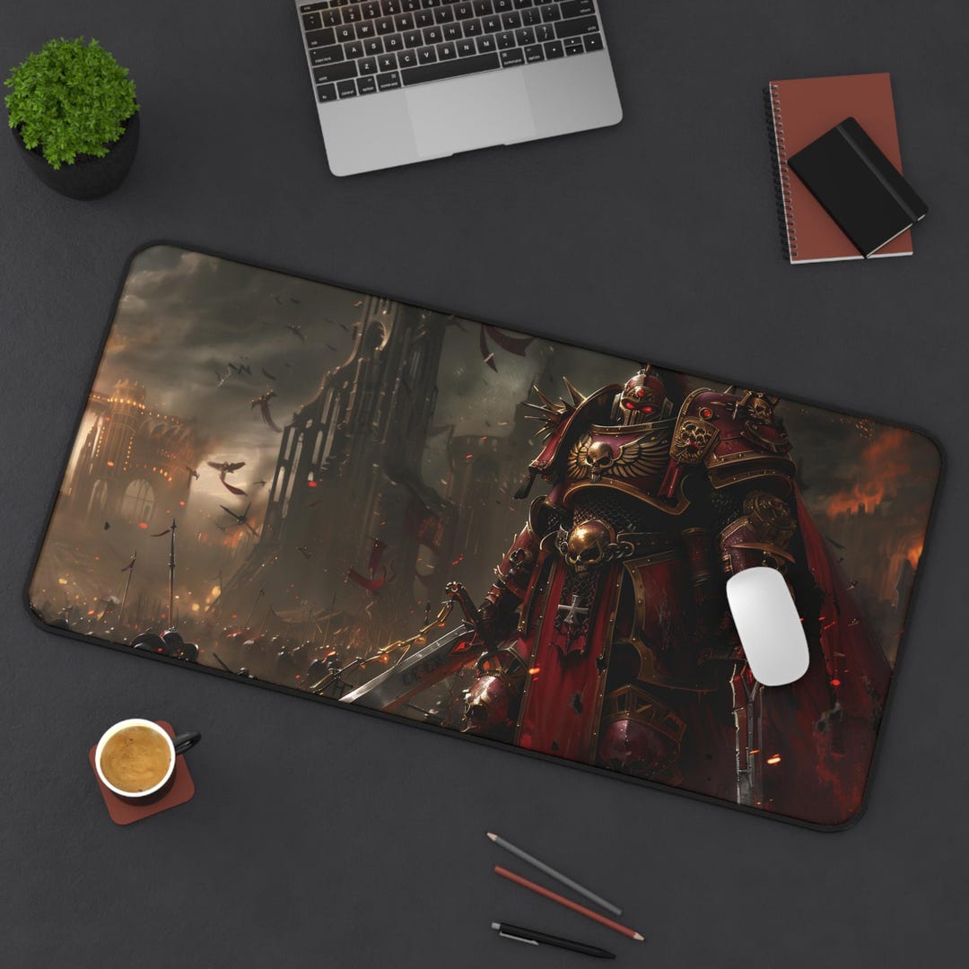 Fan of Warhammer 40k. Desk Mat, Game Room Decor, Perfect Office Gift ...