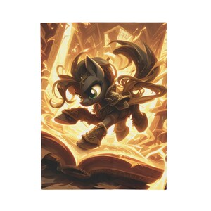 World of Warcraft, My Little Pony Priest Fan Art Print Velveteen ...