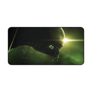 Aliens Art. Inspired Mouse Pad Desk Mat, Gamer Birthday Gift, Christmas ...