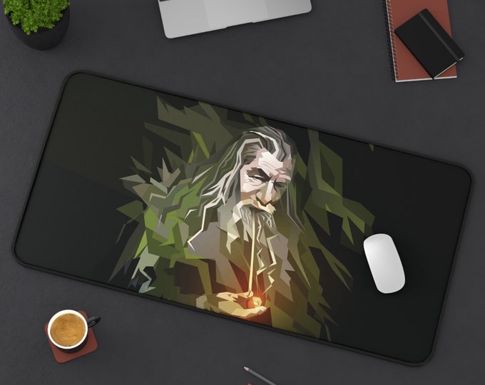 Hobbit Hole Desk Mat, Lord of the Rings Mousepad, the Shire Mouse Pad ...