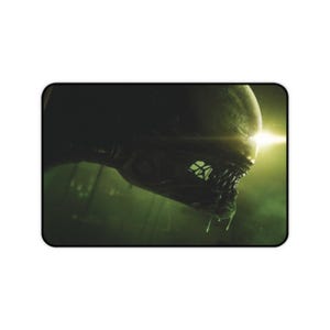 Aliens Art. Inspired Mouse Pad Desk Mat, Gamer Birthday Gift, Christmas ...