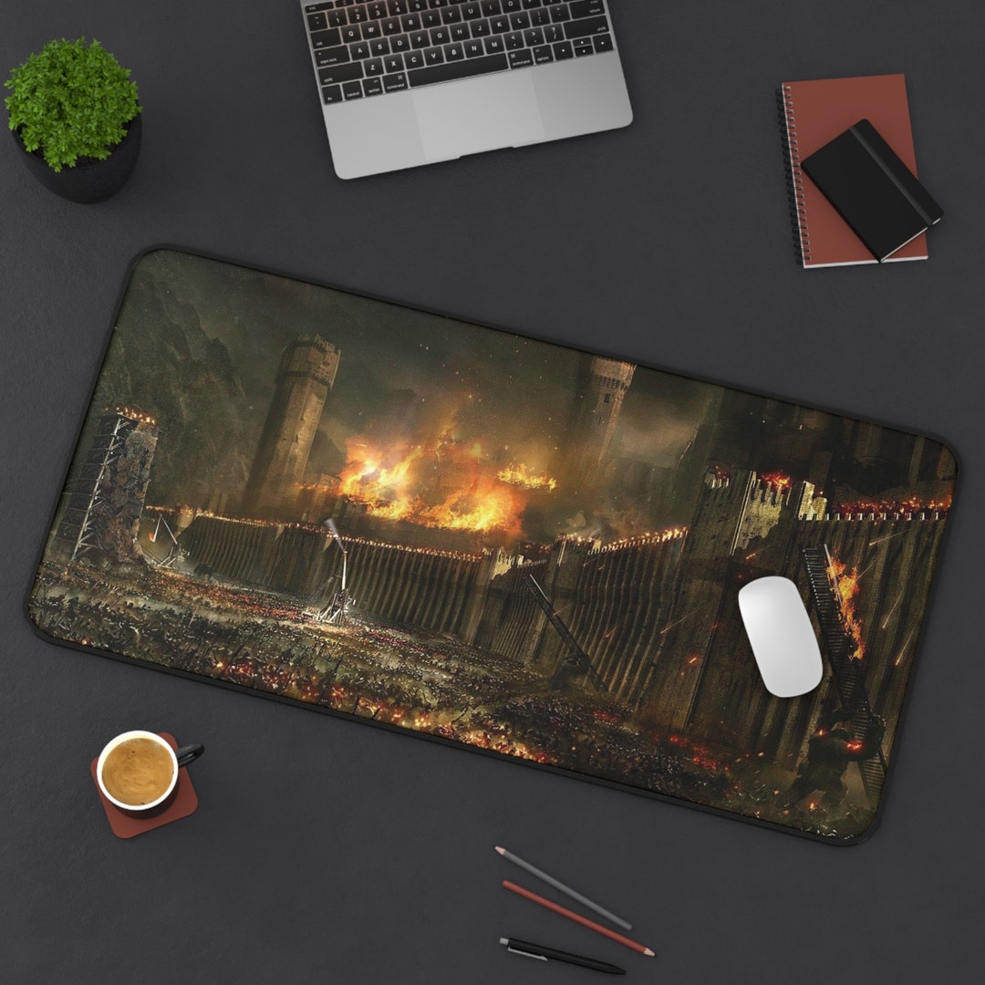 Lord of the Ring Mouse Pad, Desk Mat, and Play Mat. Gamer Gift Idea for ...