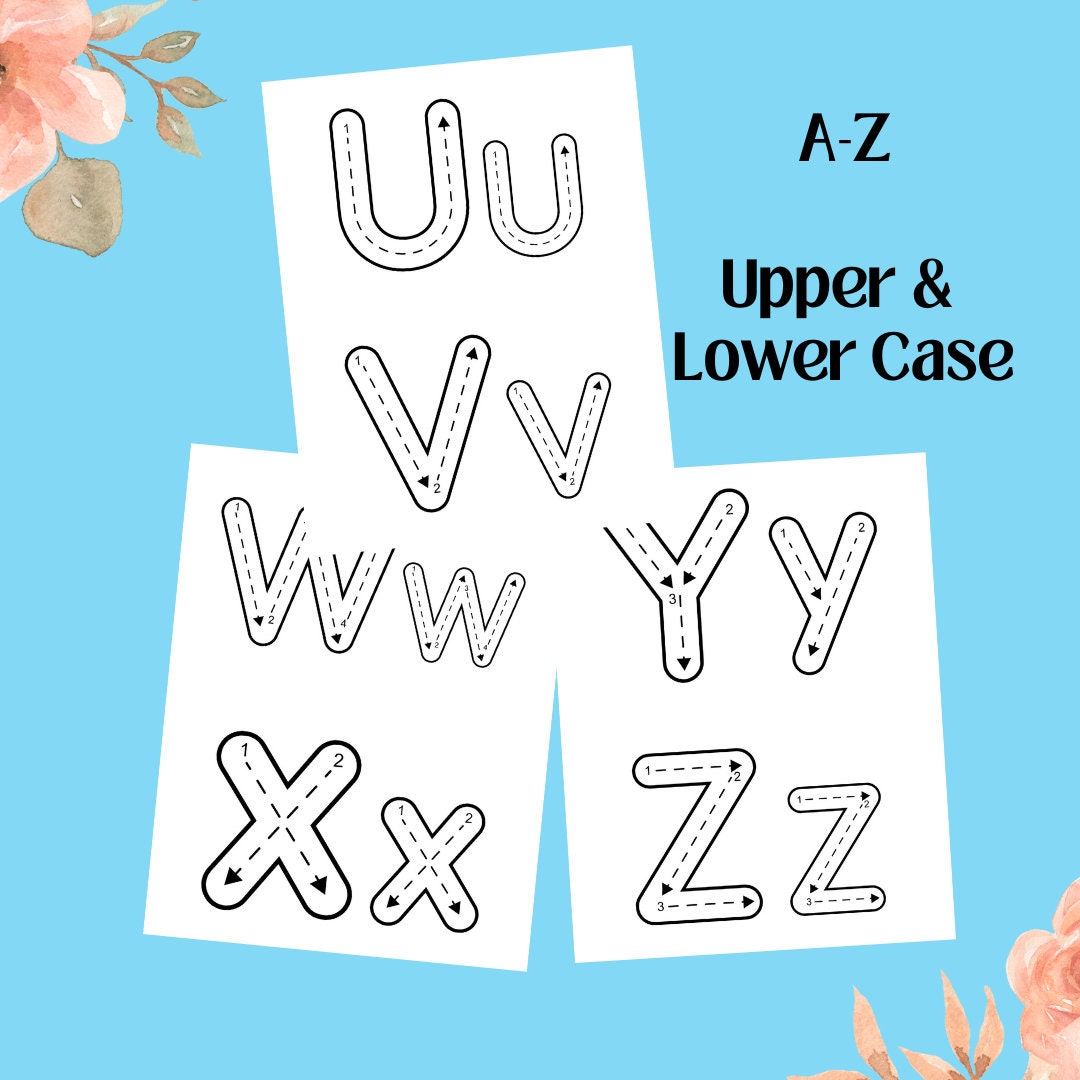 Preschool Alphabet Tracing Tracing Worksheets Preschool Learning ...