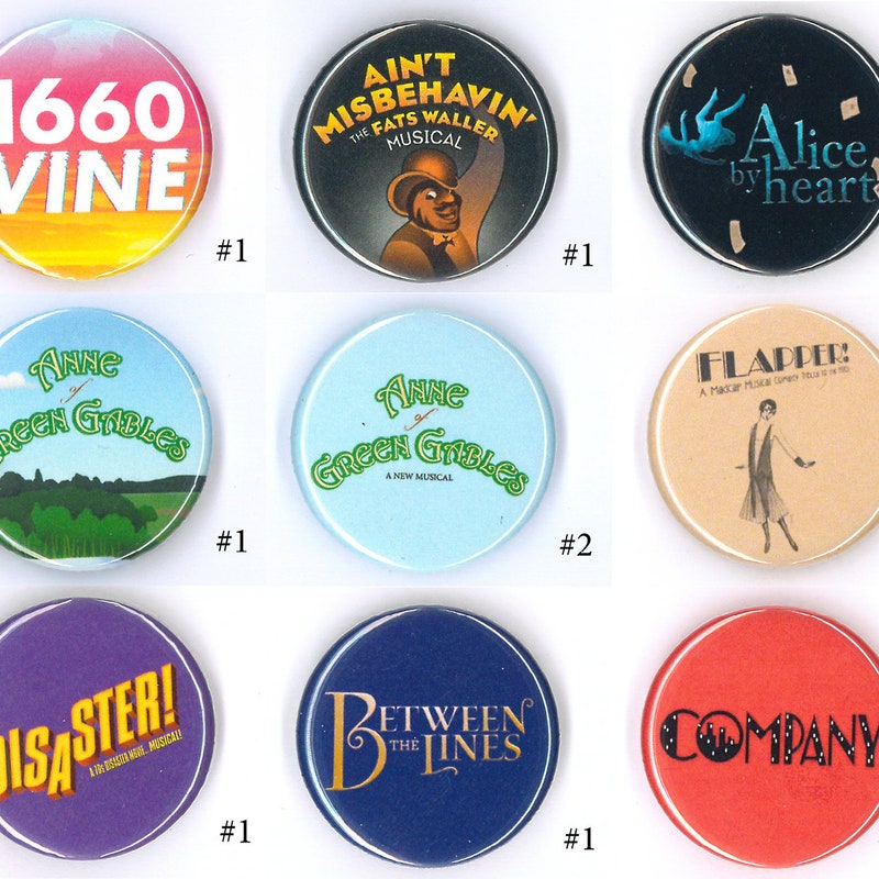 Broadway Pins - Etsy