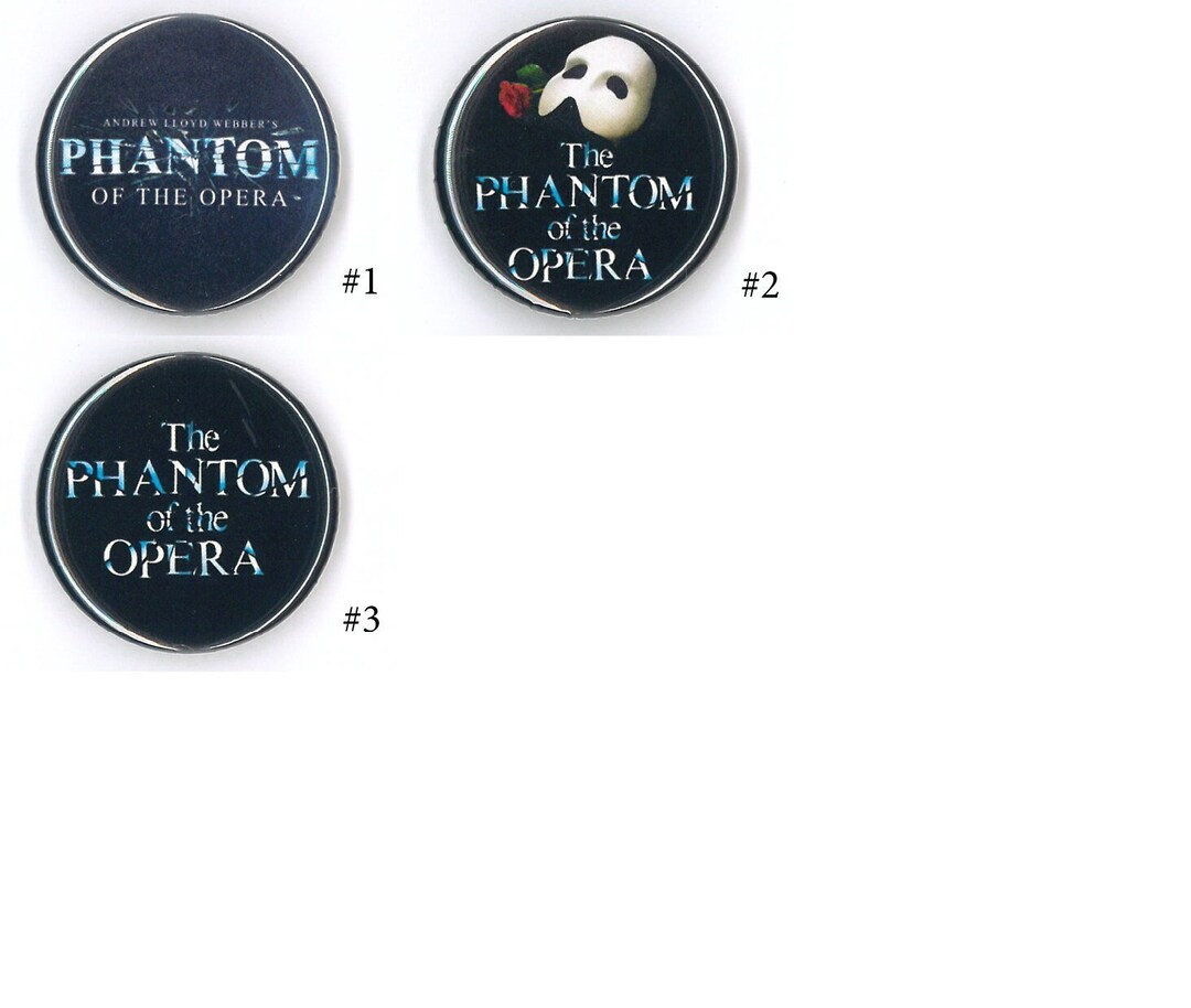 Broadway Inspired Show Button, 1.25", Pins, Musicals, Musical Theatre ...