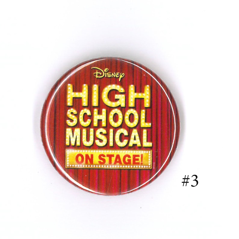 Broadway Inspired Show Button, 1.25", Pins, Musicals, Musical Theatre ...