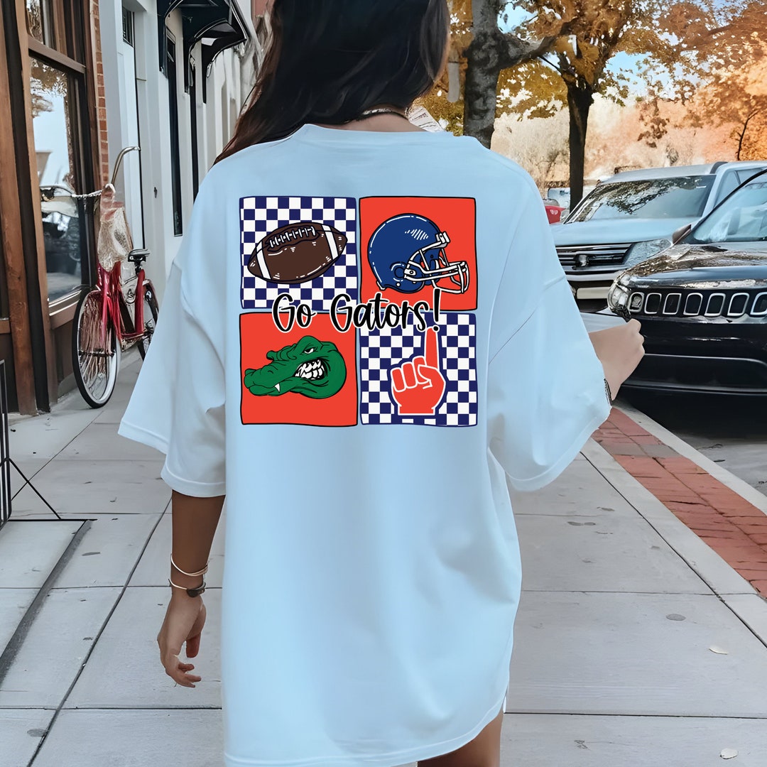 Go Gators Football DTF Transfers, Ready to Press, T-shirt Transfers ...