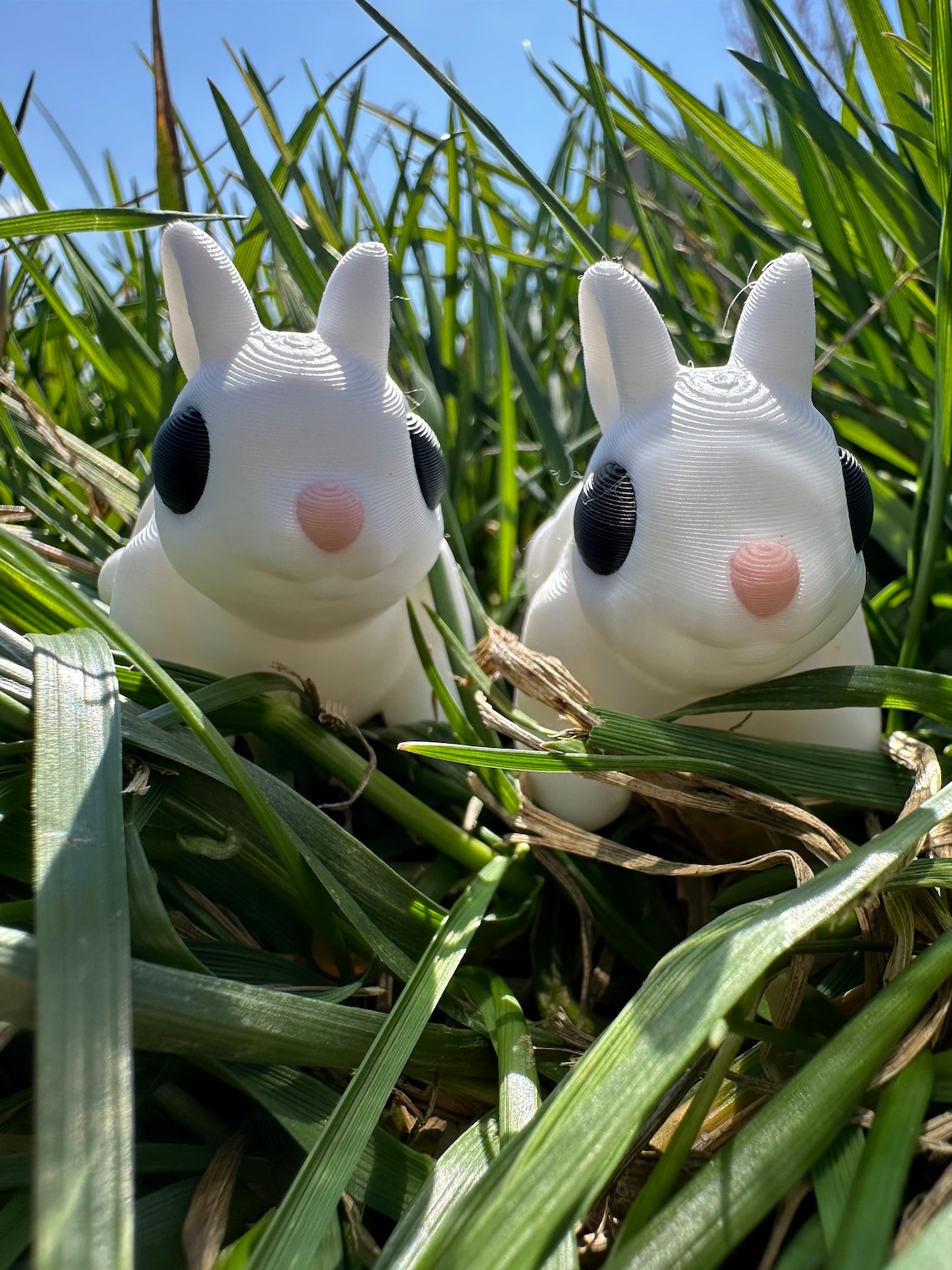 Mini Bunny 3D Printed Bunny Rabbit Articulating Bunny Fidget Easter - Etsy