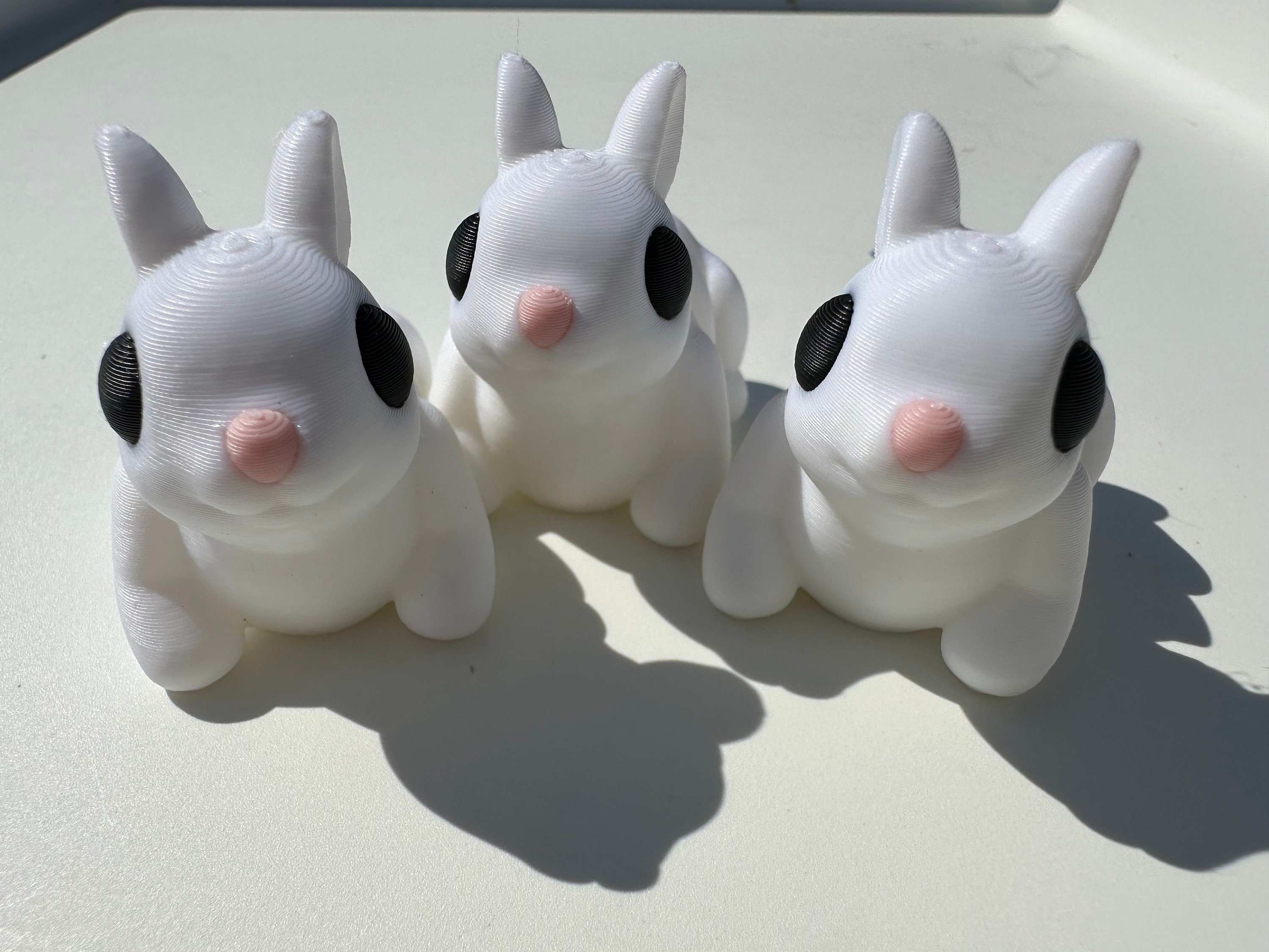 Mini Bunny 3D Printed Bunny Rabbit Articulating Bunny Fidget Easter - Etsy
