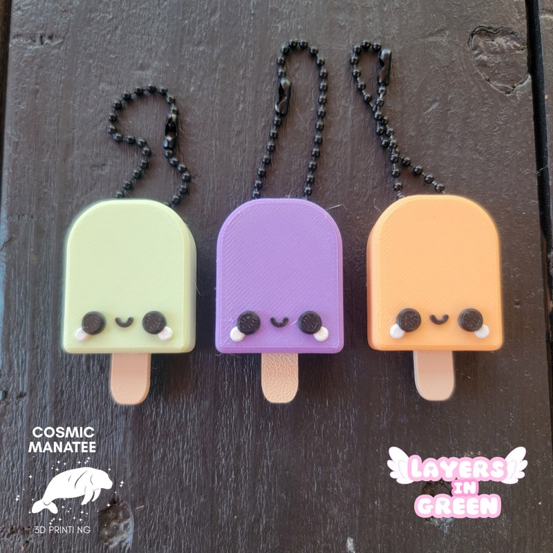Popsicle Keychain - Etsy