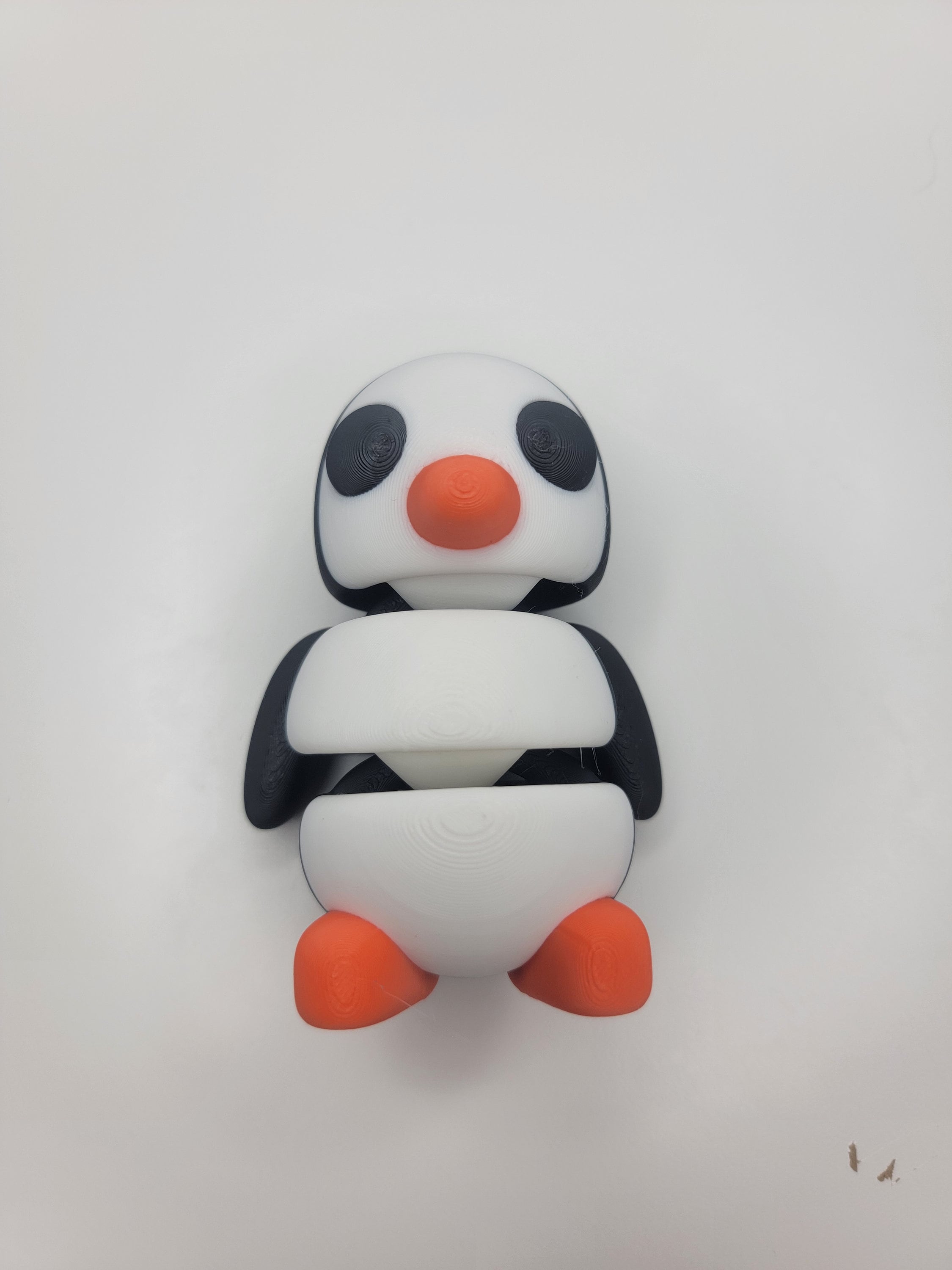 3D Printed Penguin Articulating Penguin Figurine Penguin Fidget Toy - Etsy