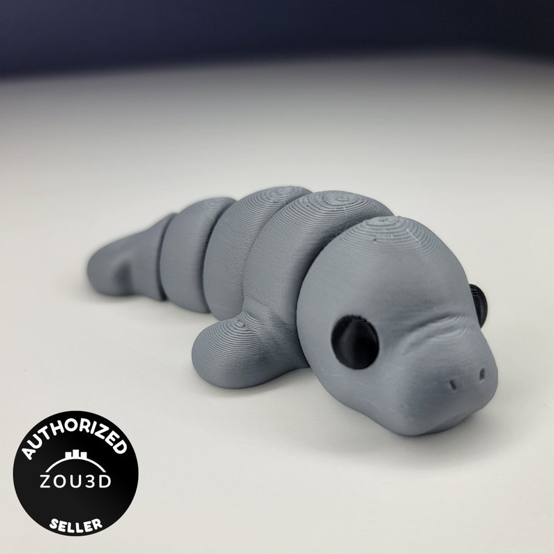 Baby Manatee 3D Printed Manatee Manatee Fidget Floaty Potato - Etsy