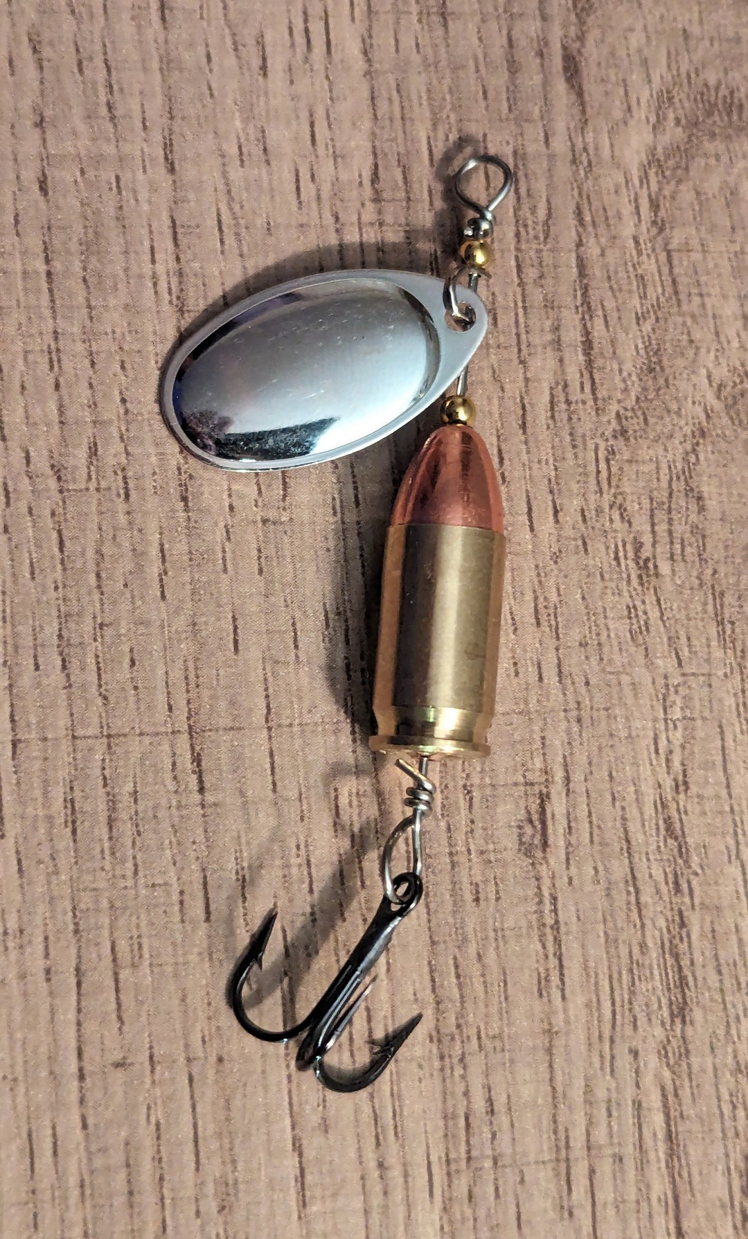 Handcrafted 9mm Fishing Spinner - Etsy