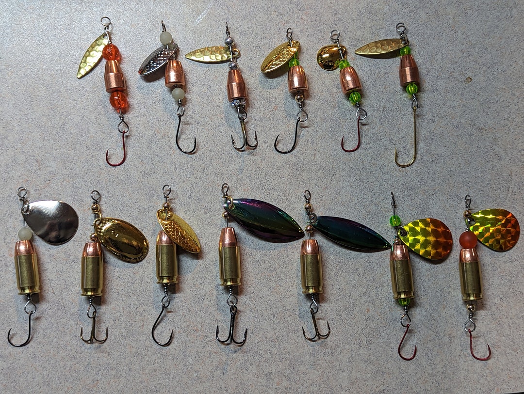 Custom Bullet Lures/spinners. Many Options to Choose From, Customize ...