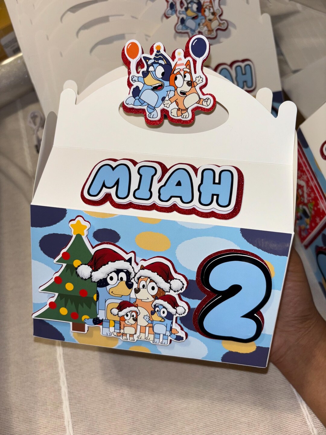 Bluey Gable Boxes - Etsy