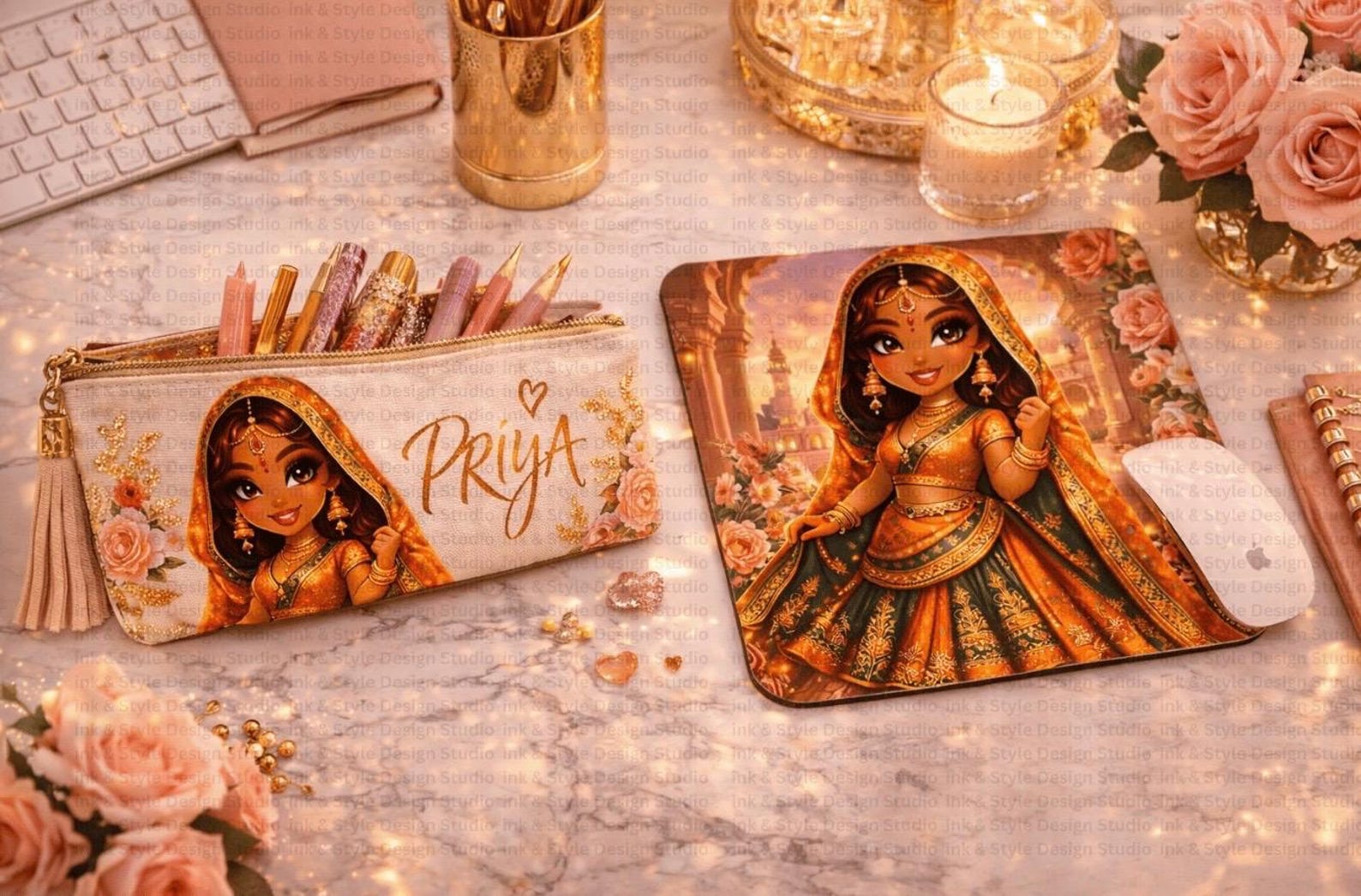Priya of Jaipur Princess PNG | Indian Royal Character Clipart | Luxury ...