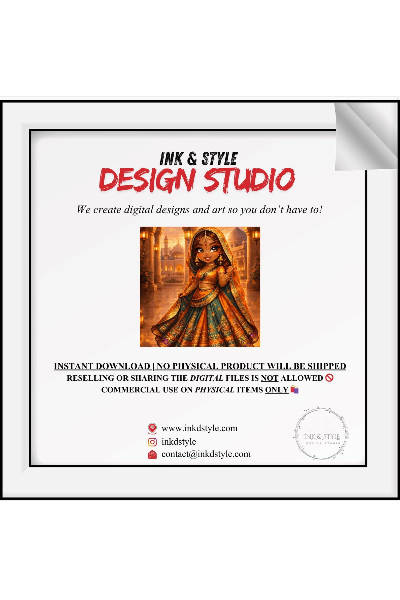 Priya of Jaipur Princess PNG | Indian Royal Character Clipart | Luxury ...