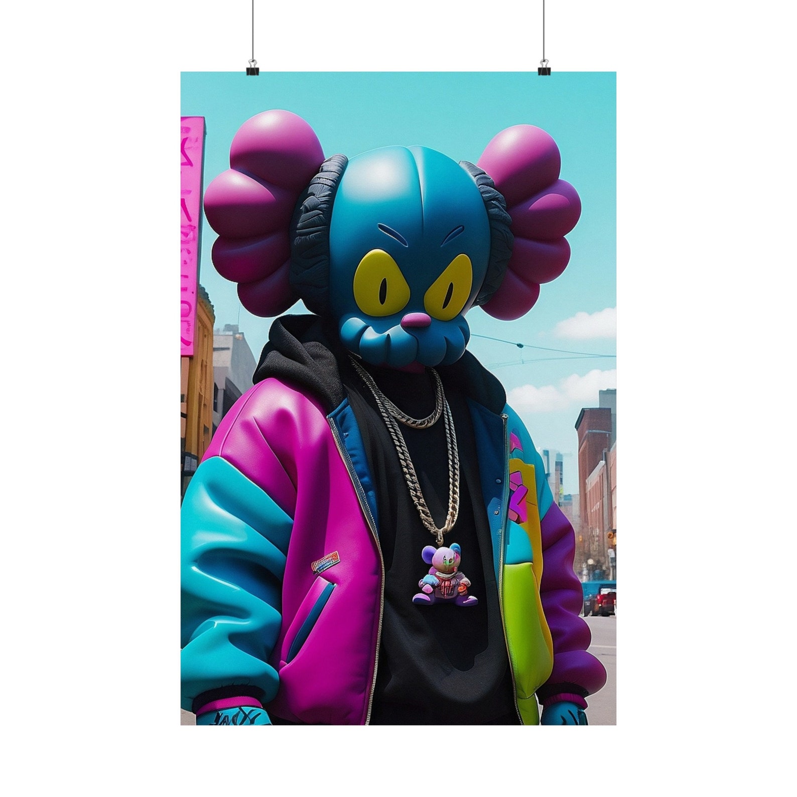 Hypebeast Inspired Poster, Trendy Street Style Aesthetic, Home Wall Art ...