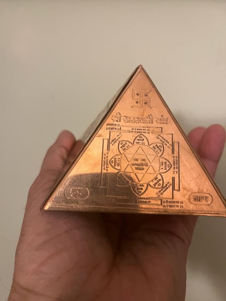 Copper Vastu Pyramid Yantra,pyramid Yantra at Home and Office for ...