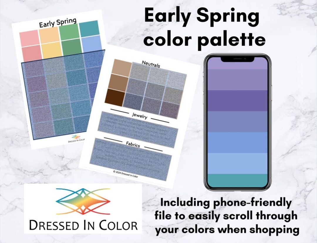 Early Spring Palette - Digital - Etsy