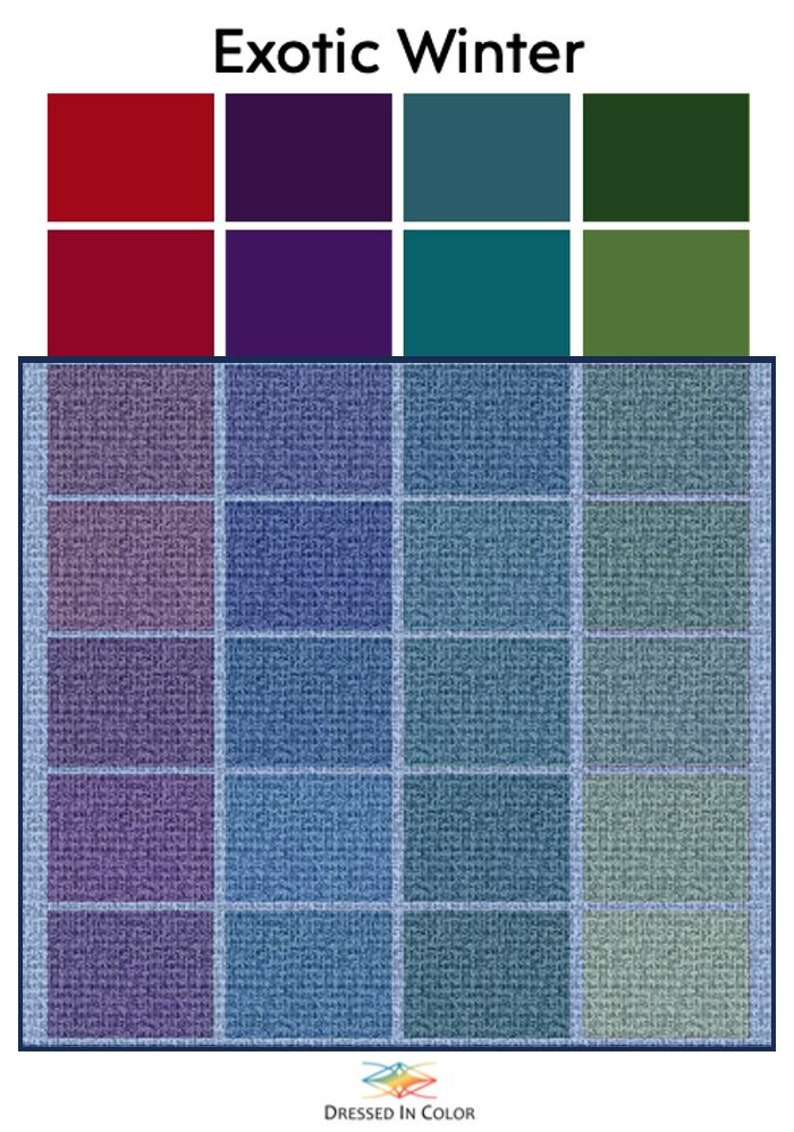Exotic Winter Palette - Digital - Etsy