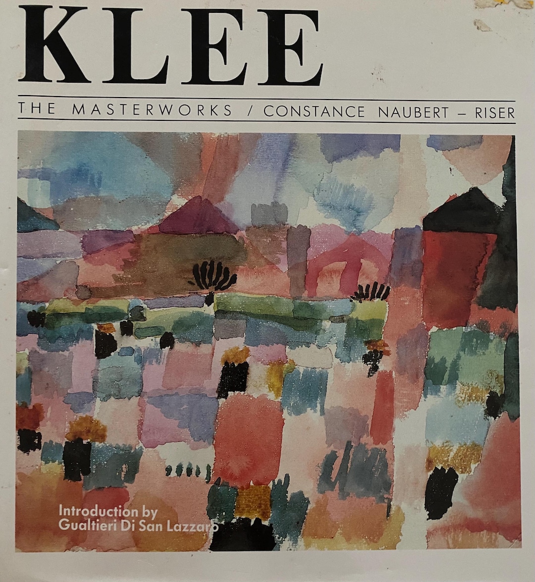 Klee the Master Works Coffee Table Book - Etsy