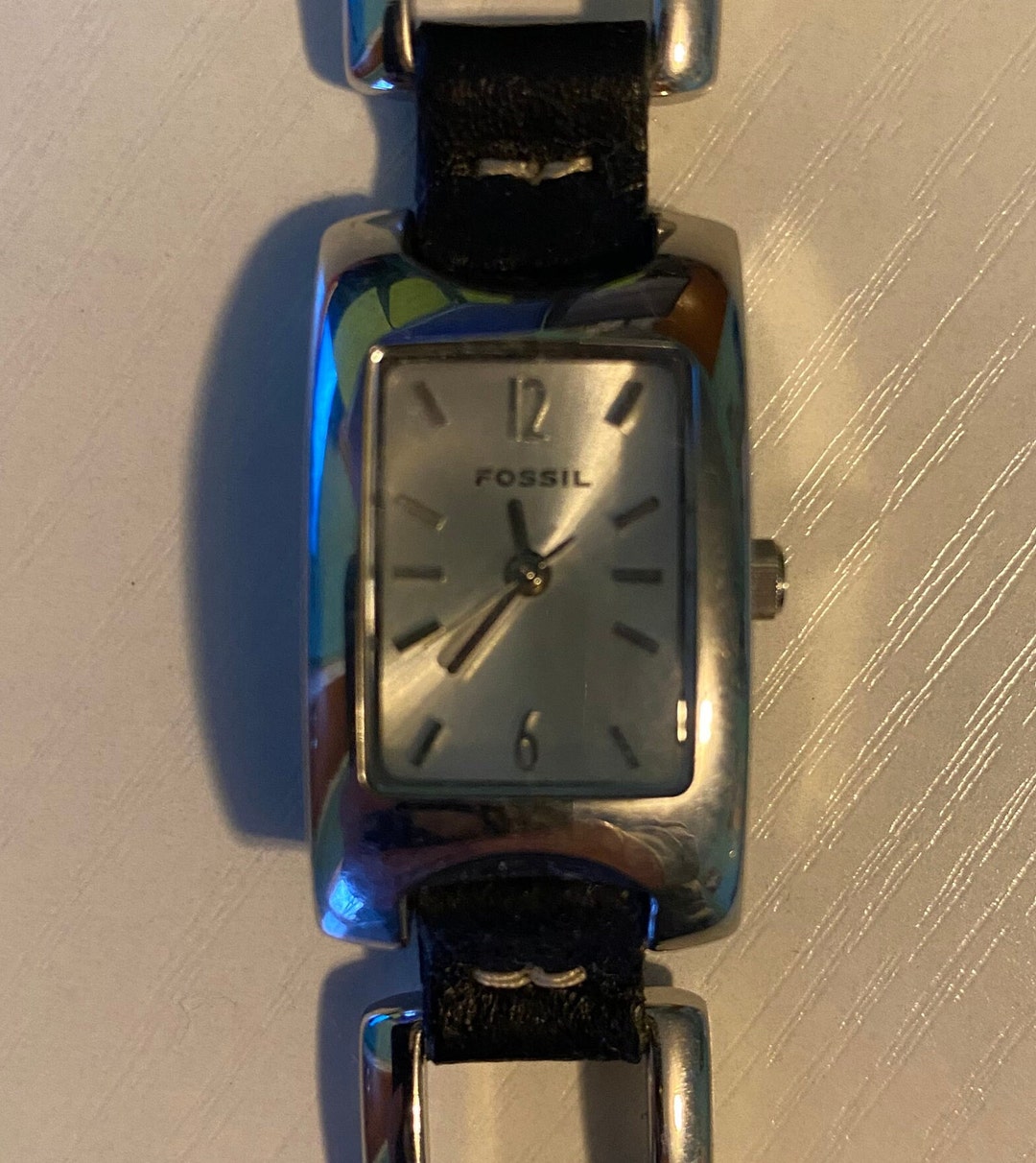 Vintage Fossil Watch - Etsy