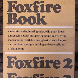 Foxfire Book Set 2, 3, and 5 - Etsy