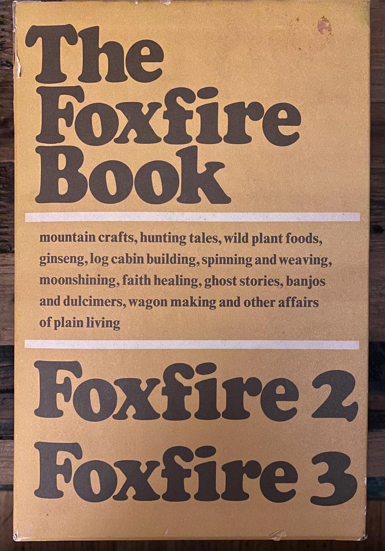 Foxfire Book Set 2, 3, and 5 - Etsy