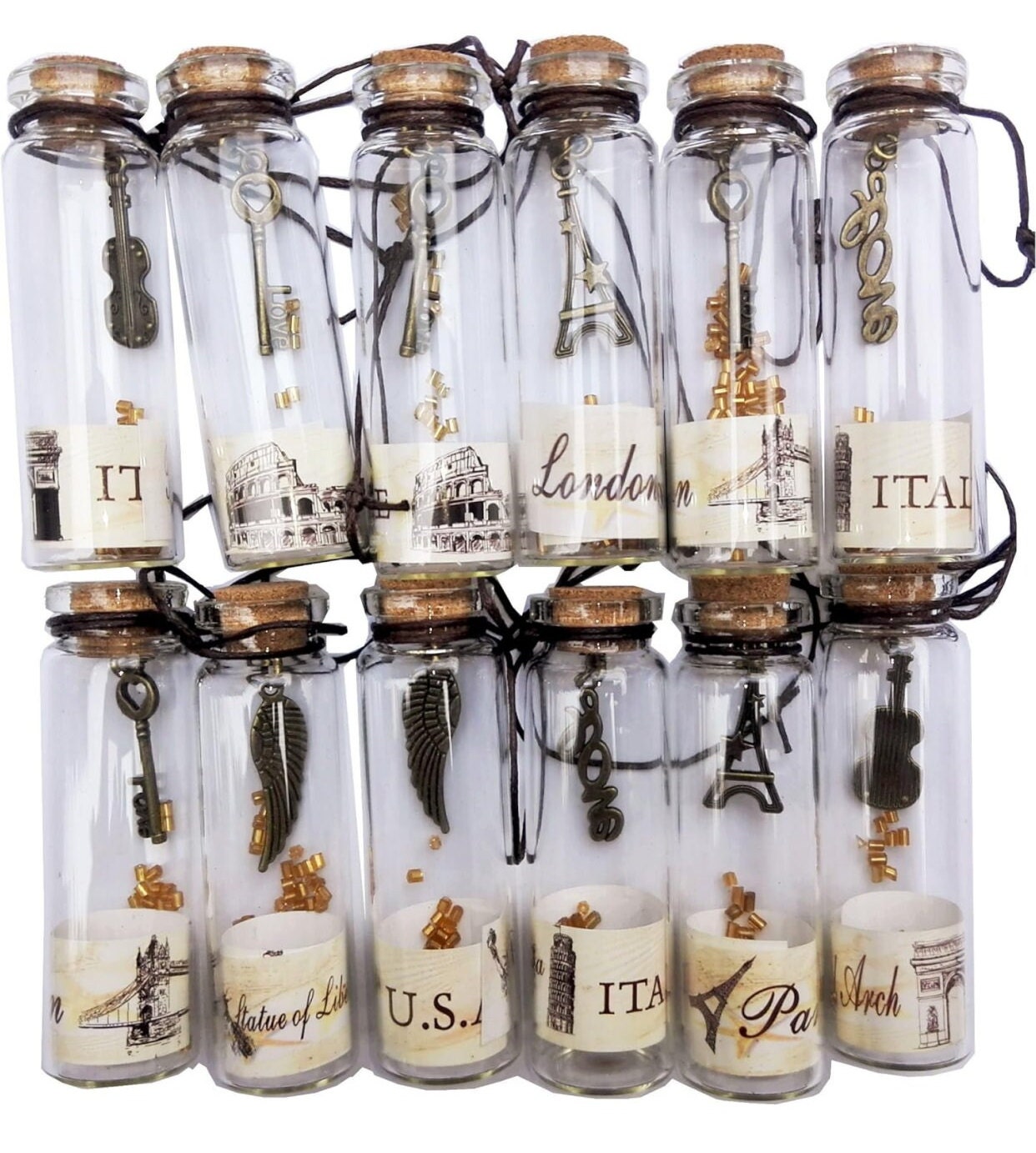 Steampunk Glass Bottles - Etsy
