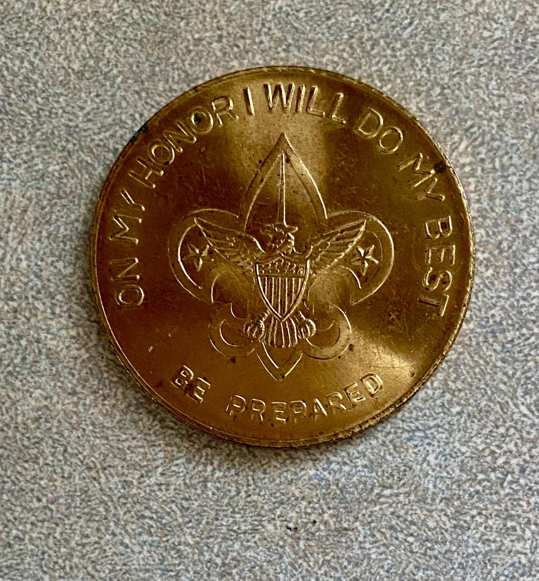 Vintage Boy Scout Pocket Coin Good Deed Token - Etsy