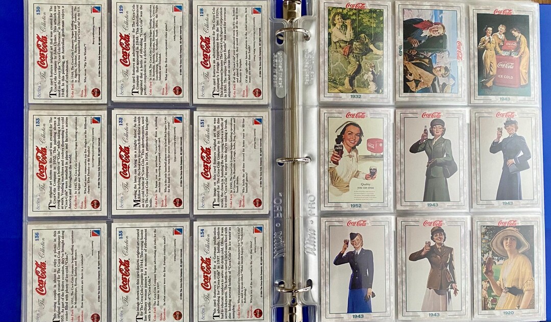 1994 Coca Cola Series 2 Trading Cards Complete Set - Etsy