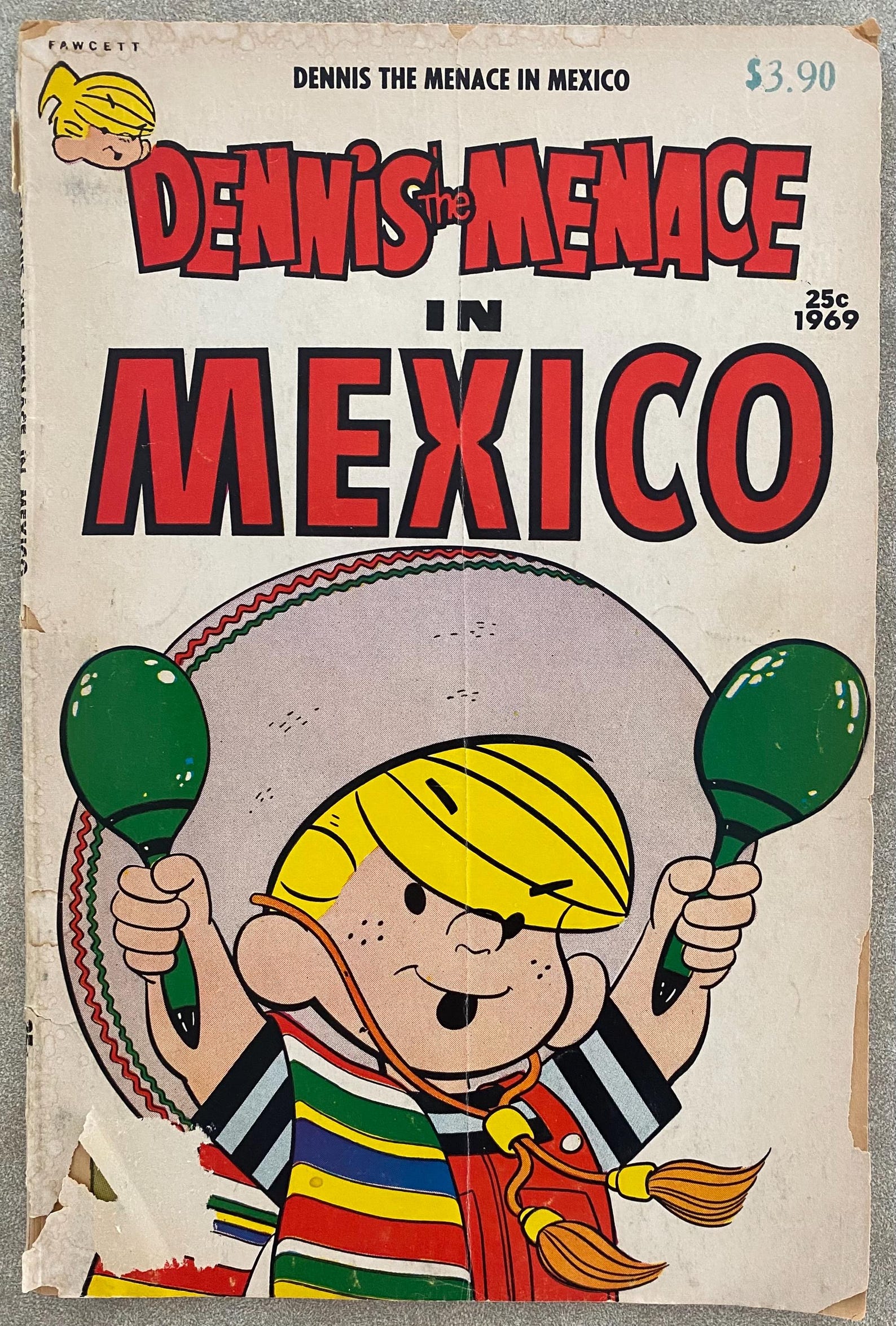 Dennis the Menace in Mexico Vintage Comic - Etsy
