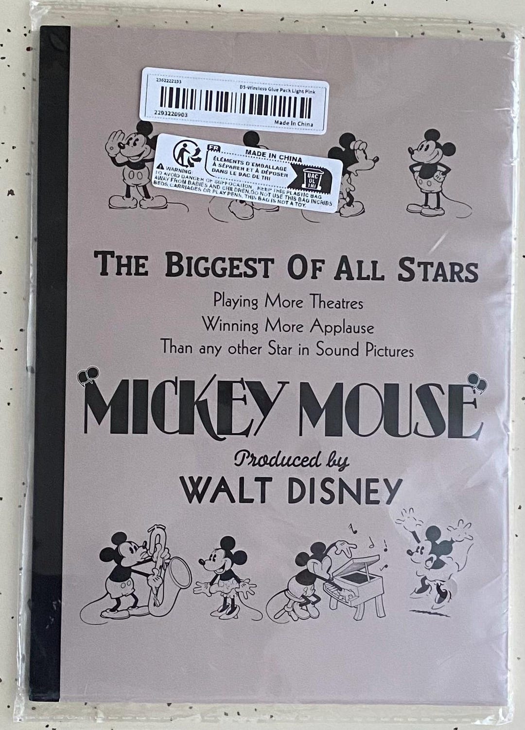 Retro Mickey Mouse Notebook Journal - Etsy