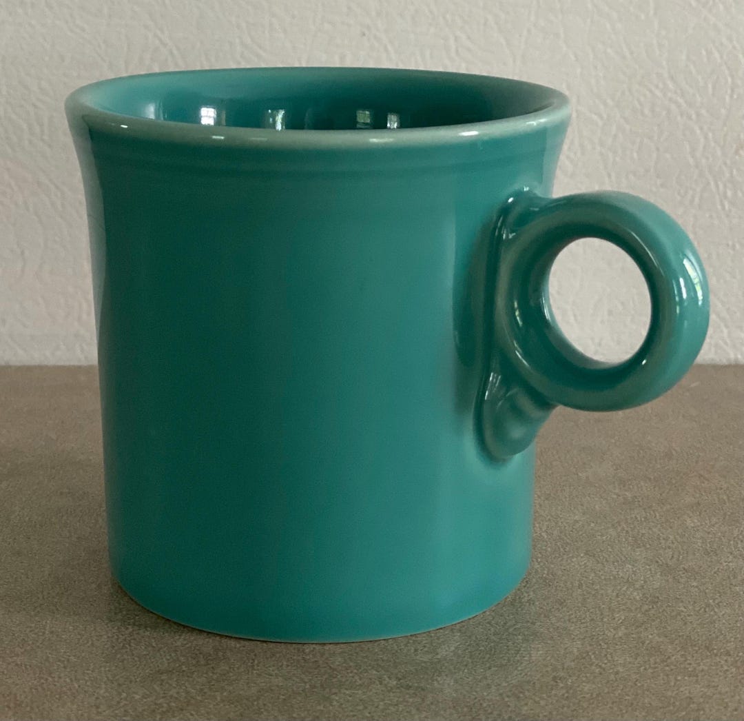 Fiesta Turquoise Coffee Mug - Etsy