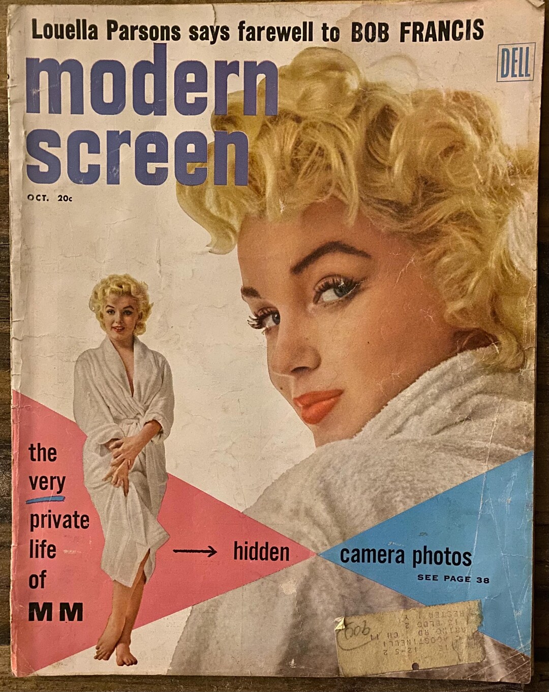 Modern Screen Magazine October 1955 Marilyn Monroe - Etsy