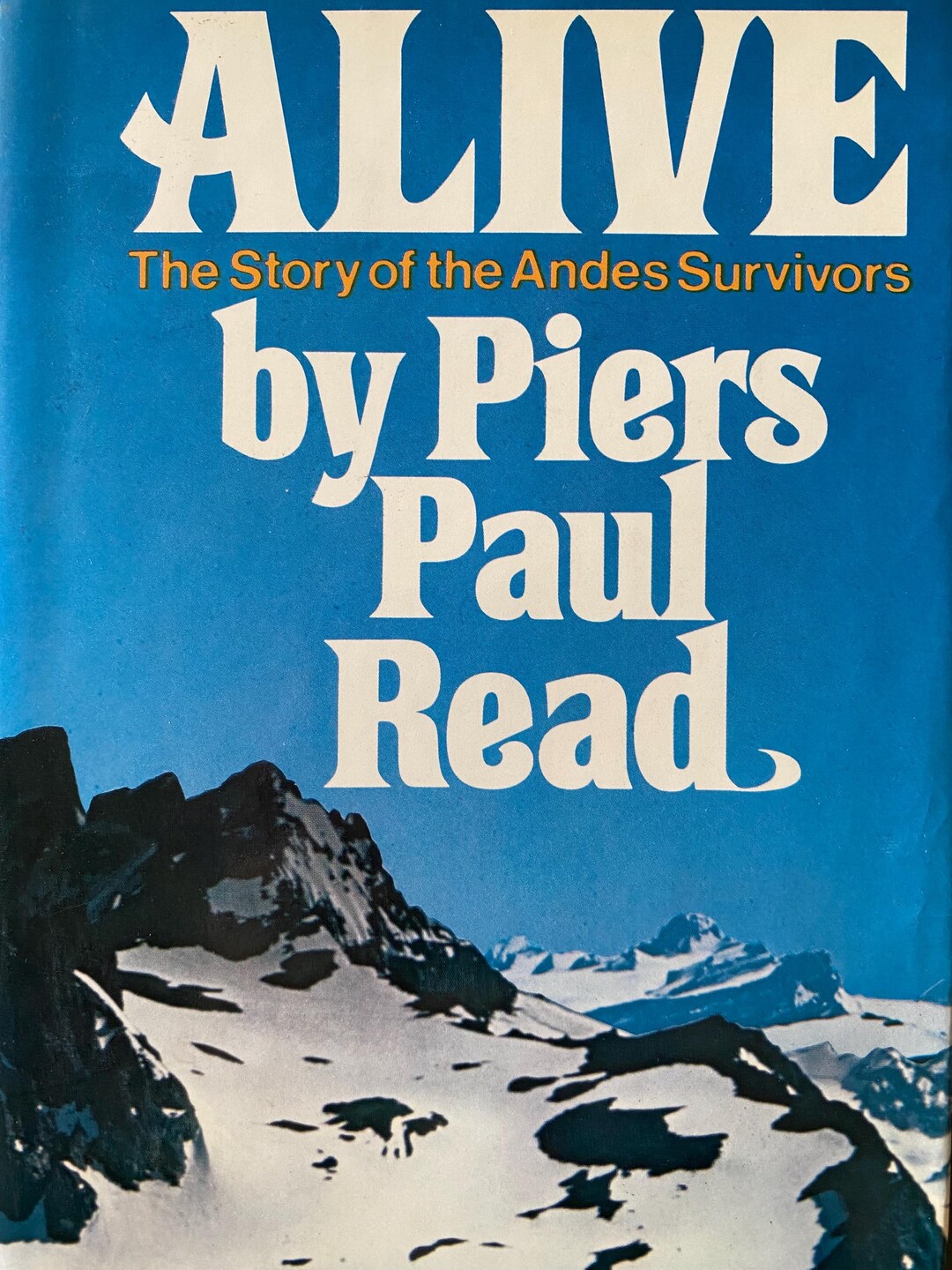 Alive by Piers Paul Read FIRST EDITION - Etsy