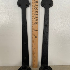 Vintage Robert Emig Cast Iron Candlestick Holders - Etsy
