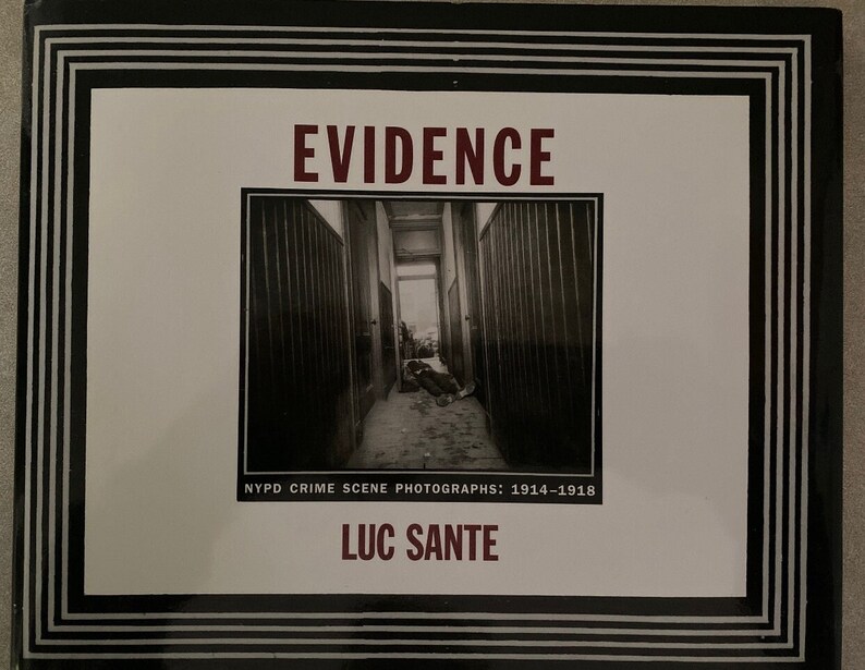 Evidence NYPD Crime Scene Photographs 1914-1918 Coffee Table Book - Etsy