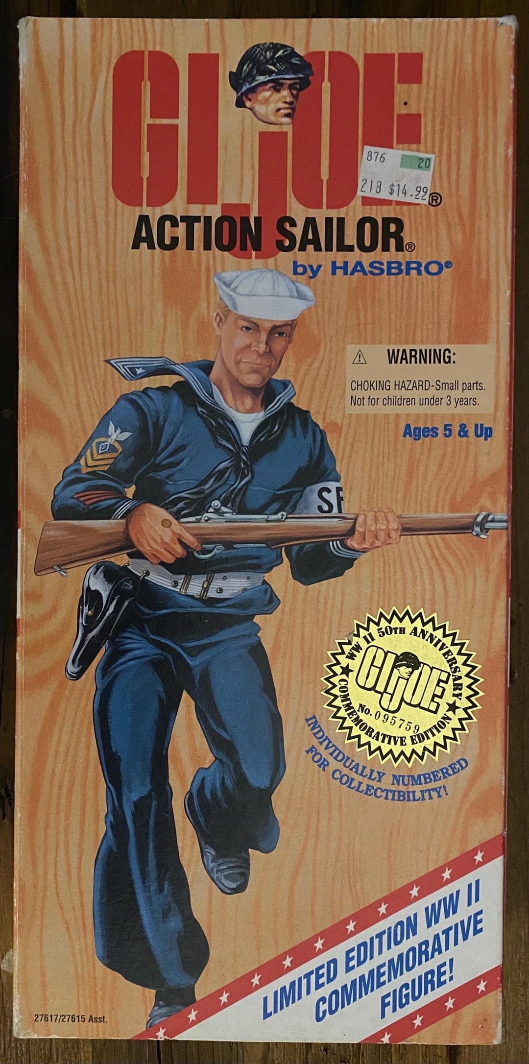 Vintage GI Joe Action Sailor Limited Edition Numbered Action Figure - Etsy