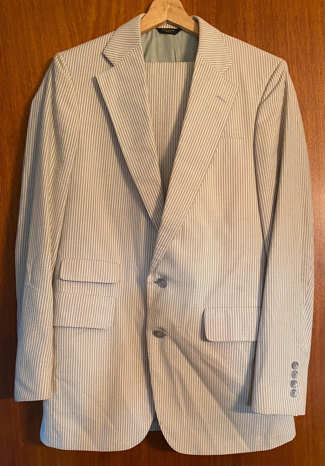 Vintage Haspel Seersucker Suit - Etsy