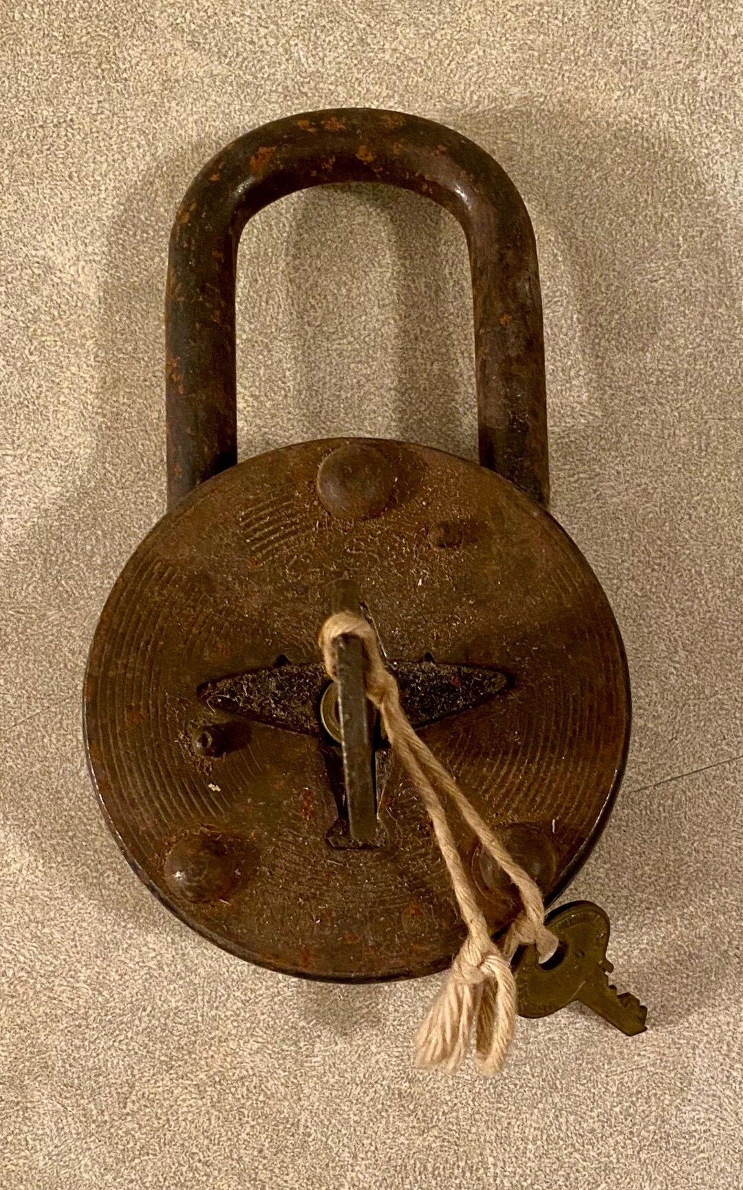 Rare Vintage WW2 Airplane Designed S.S.C. No. 3000 Lock & Key Works! - Etsy