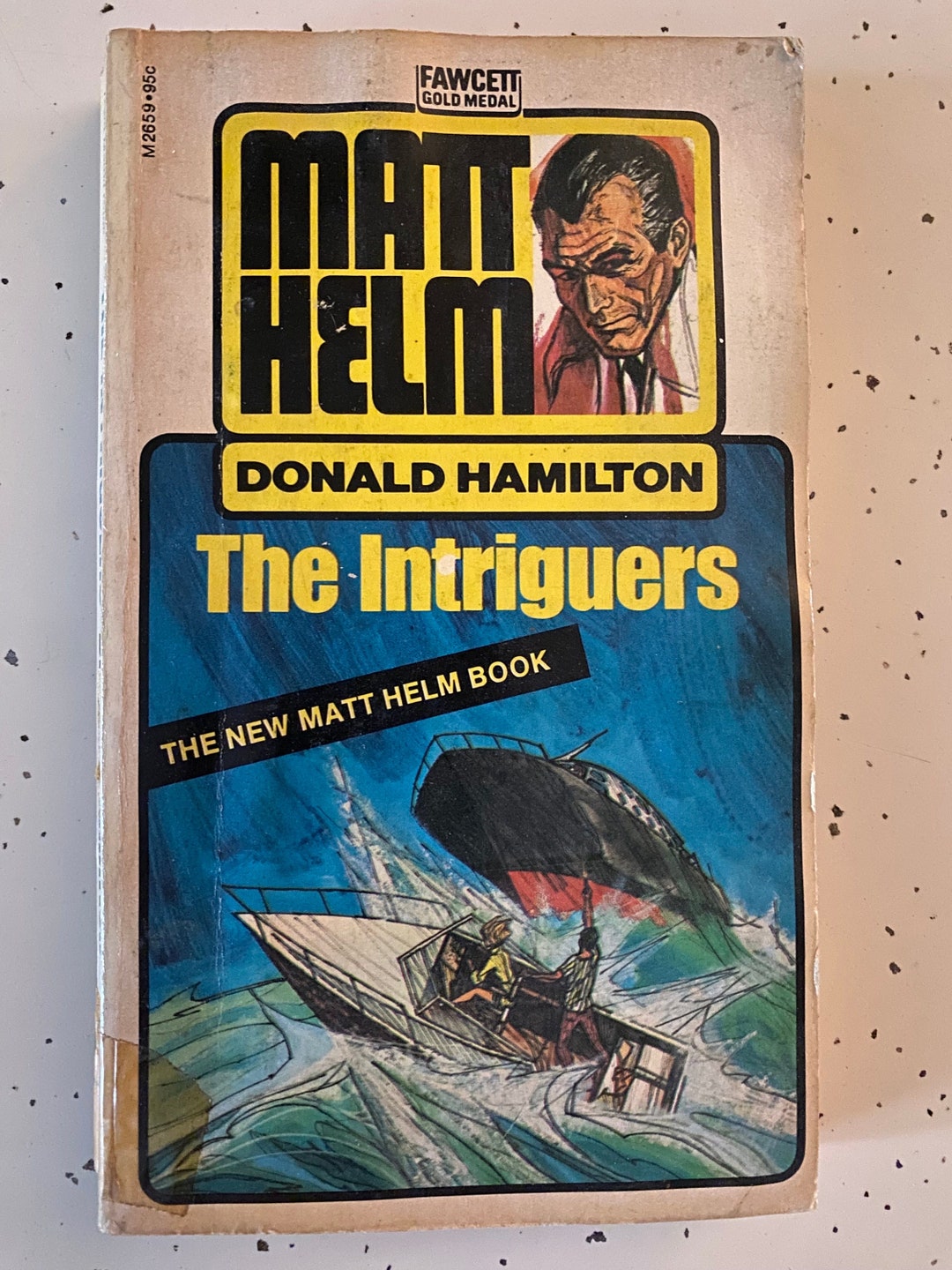 Matt Helm the Intriguers by Donald Hamilton - Etsy
