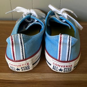 Classic Rare Converse Blue Sneakers 6 - Etsy