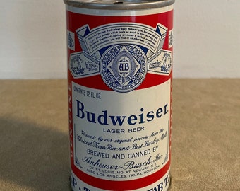 Vintage Pull Tab Budweiser Beer Cans Empty PRICE IS FOR 1 - Etsy