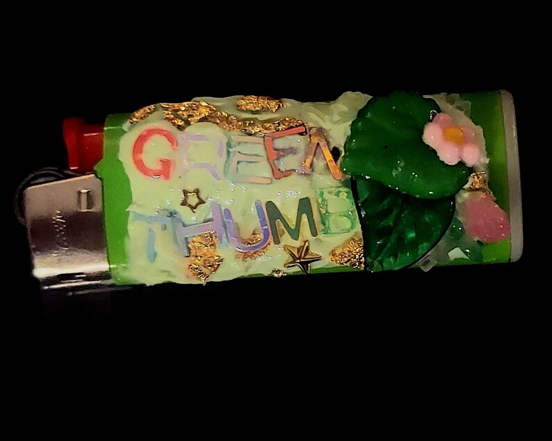 Personalized Available! Handmade Kawaii Gyaru Decoden Bic Lighter ...