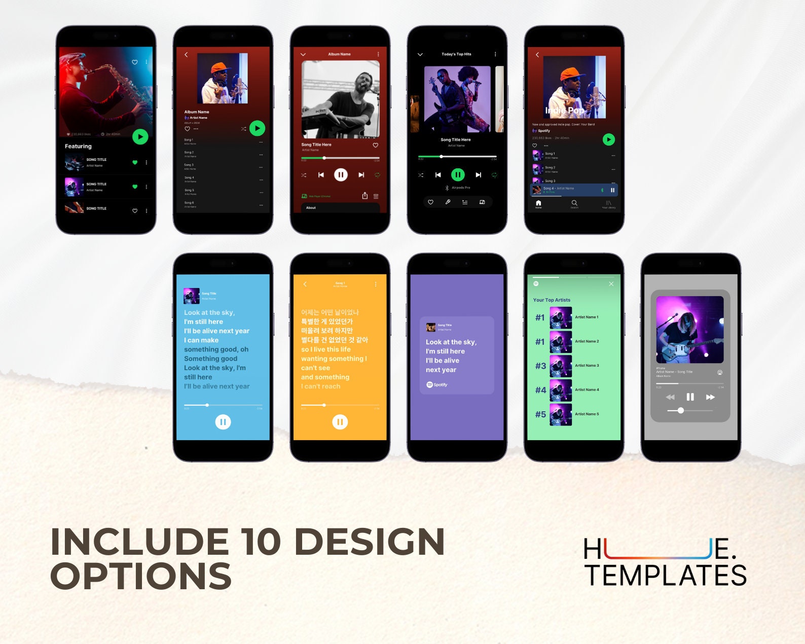 Spotify Mockup Canva, Music Player Png, Audio Control Buttons Svg ...