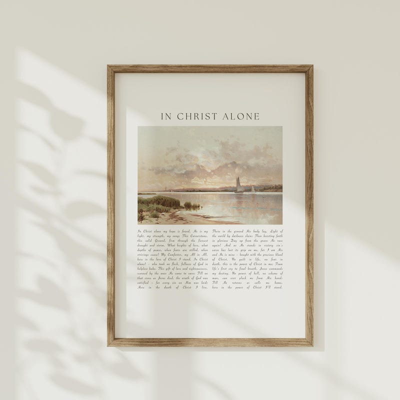 In Christ Alone - Etsy