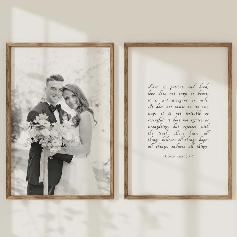 1 Corinthians 13 4 7 - Etsy