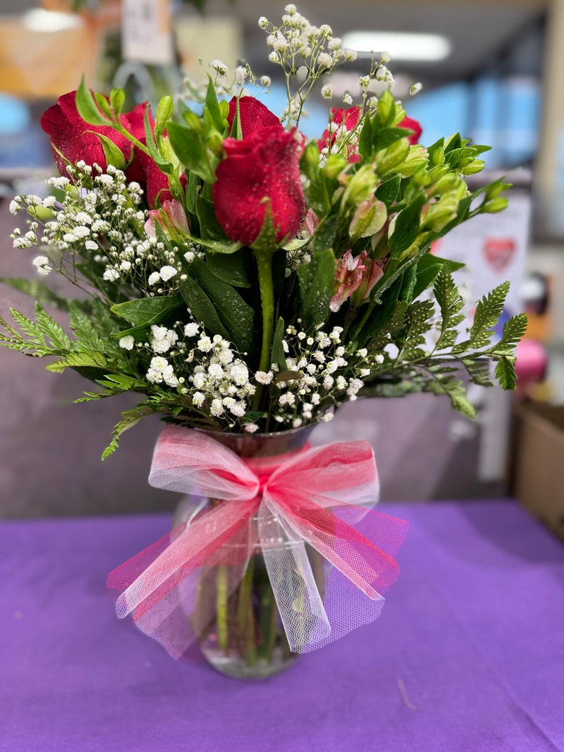 Fresh Flower Arrangement, Celebrate Special Occasions With Fresh - Etsy